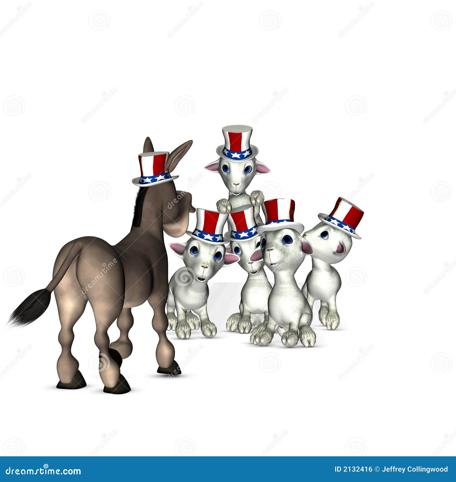 American Voters Crowd Silhouette In Election With USA Flag Graffiti In ...