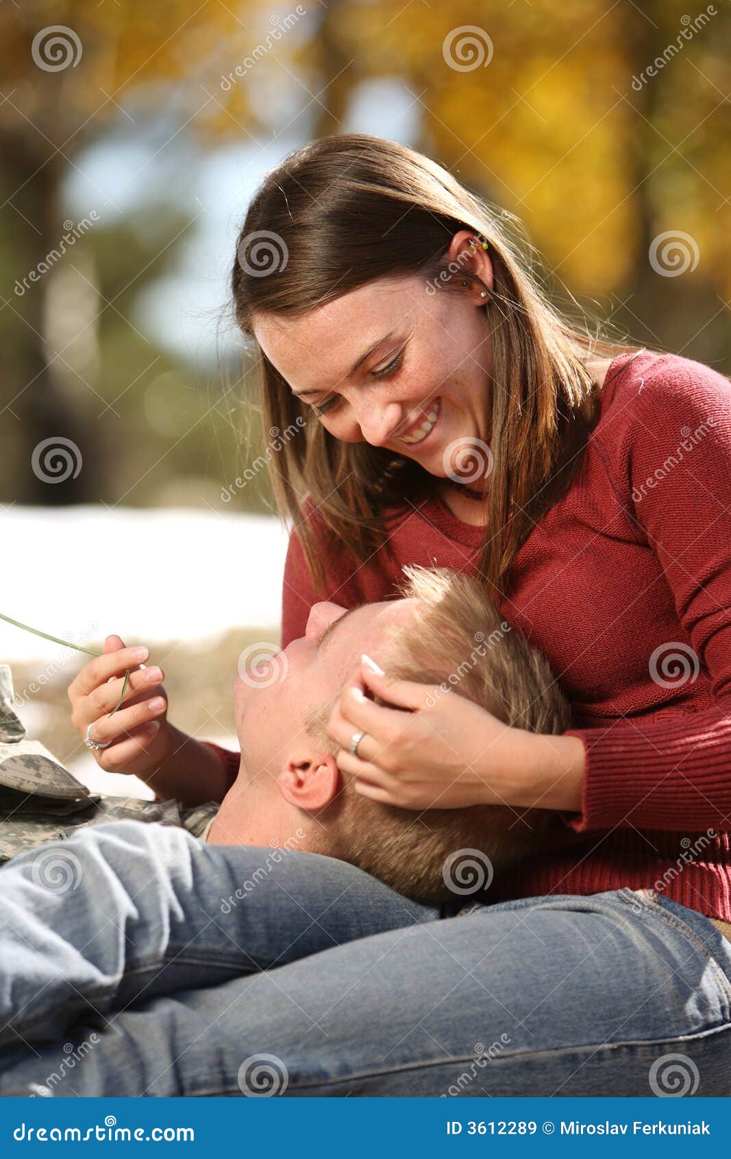 American Soldier stock image. Image of cuddling, love - 3612289