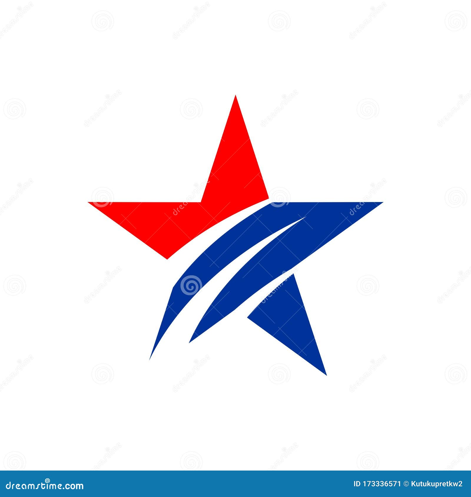 American Star Vector Logo Template Illustration Design. Vector EPS 10 ...