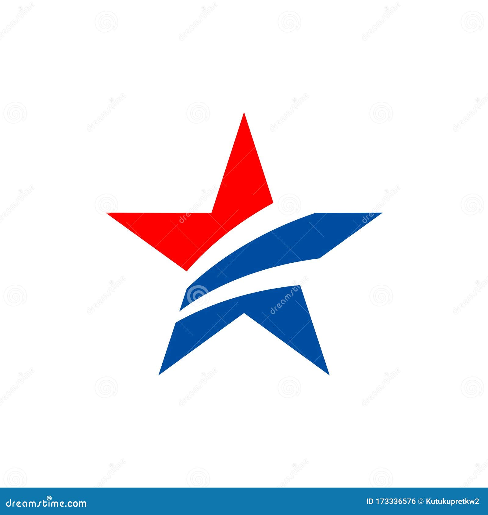 American Star Vector Logo Template Illustration Design. Vector EPS 10 ...
