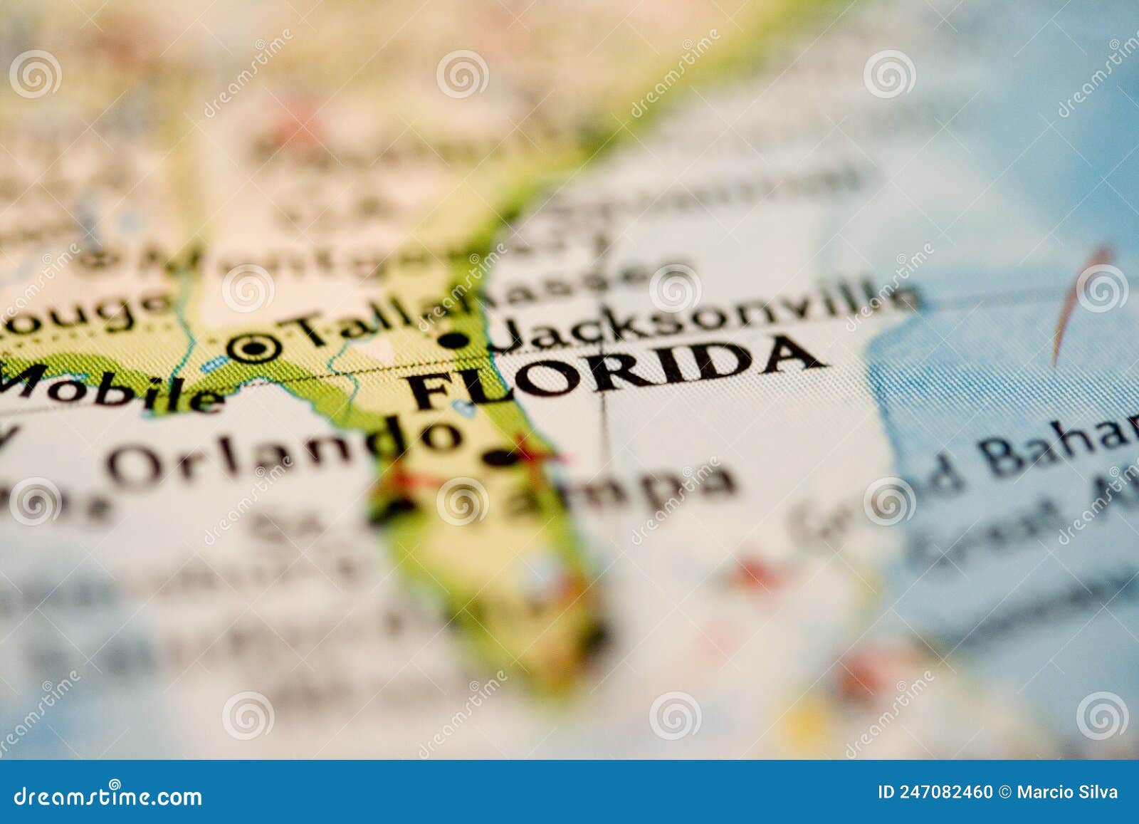 Florida on the Map stock photo. Image of florida, miami - 247082460