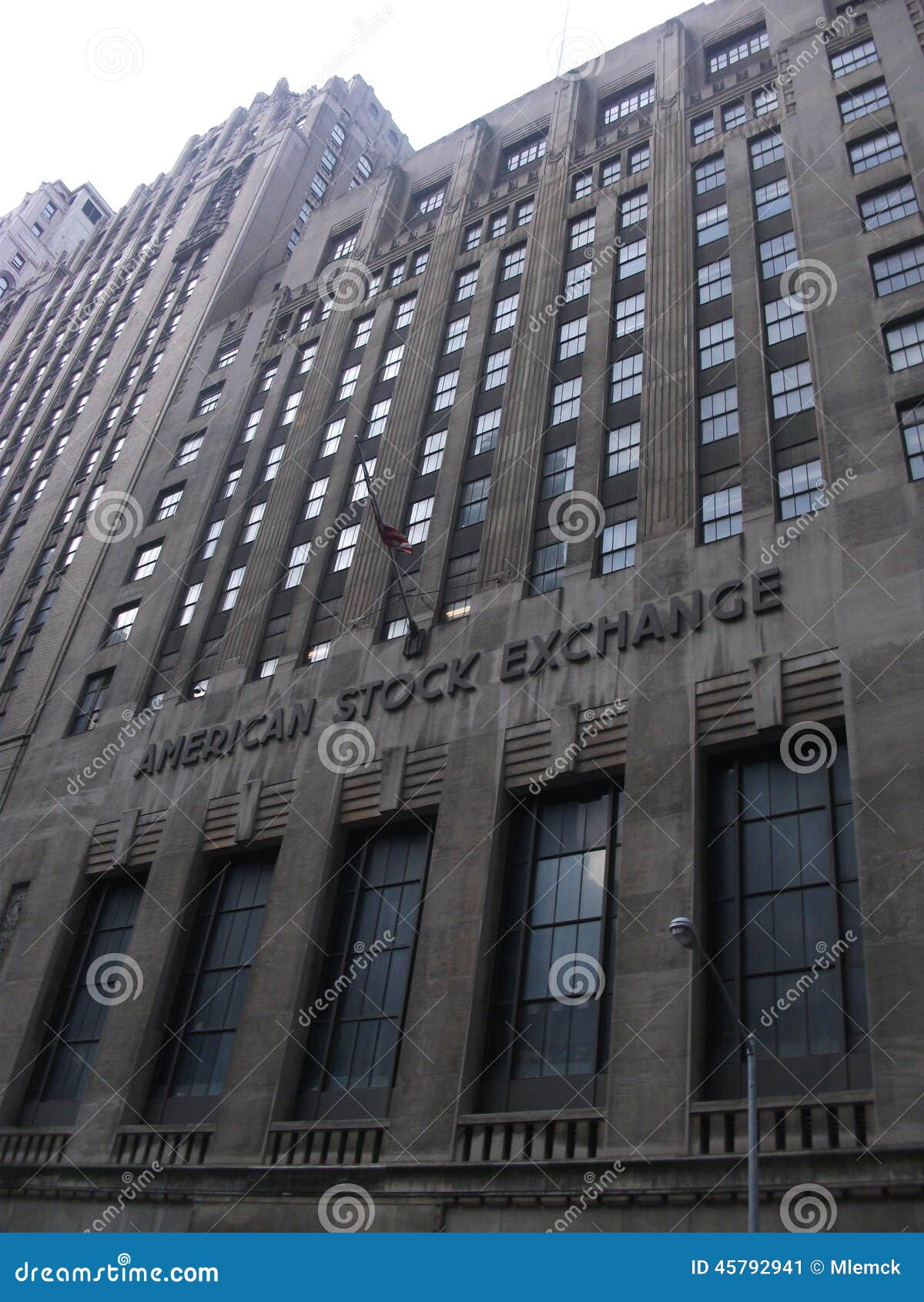 American Stock Exchange Building Editorial Photo - Image of dark ...