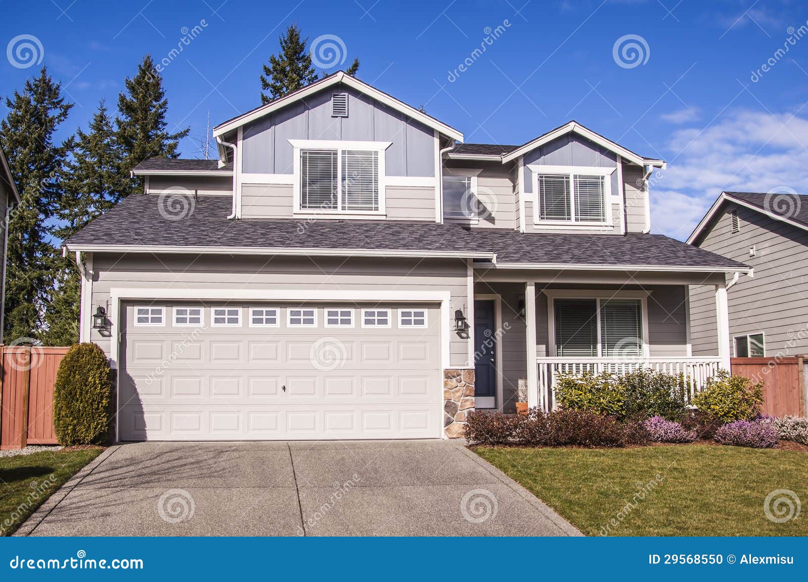 American style house stock photo. Image of houses, homes - 29568550