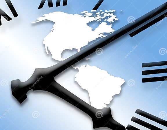 American time stock illustration. Illustration of illustrated - 4369649
