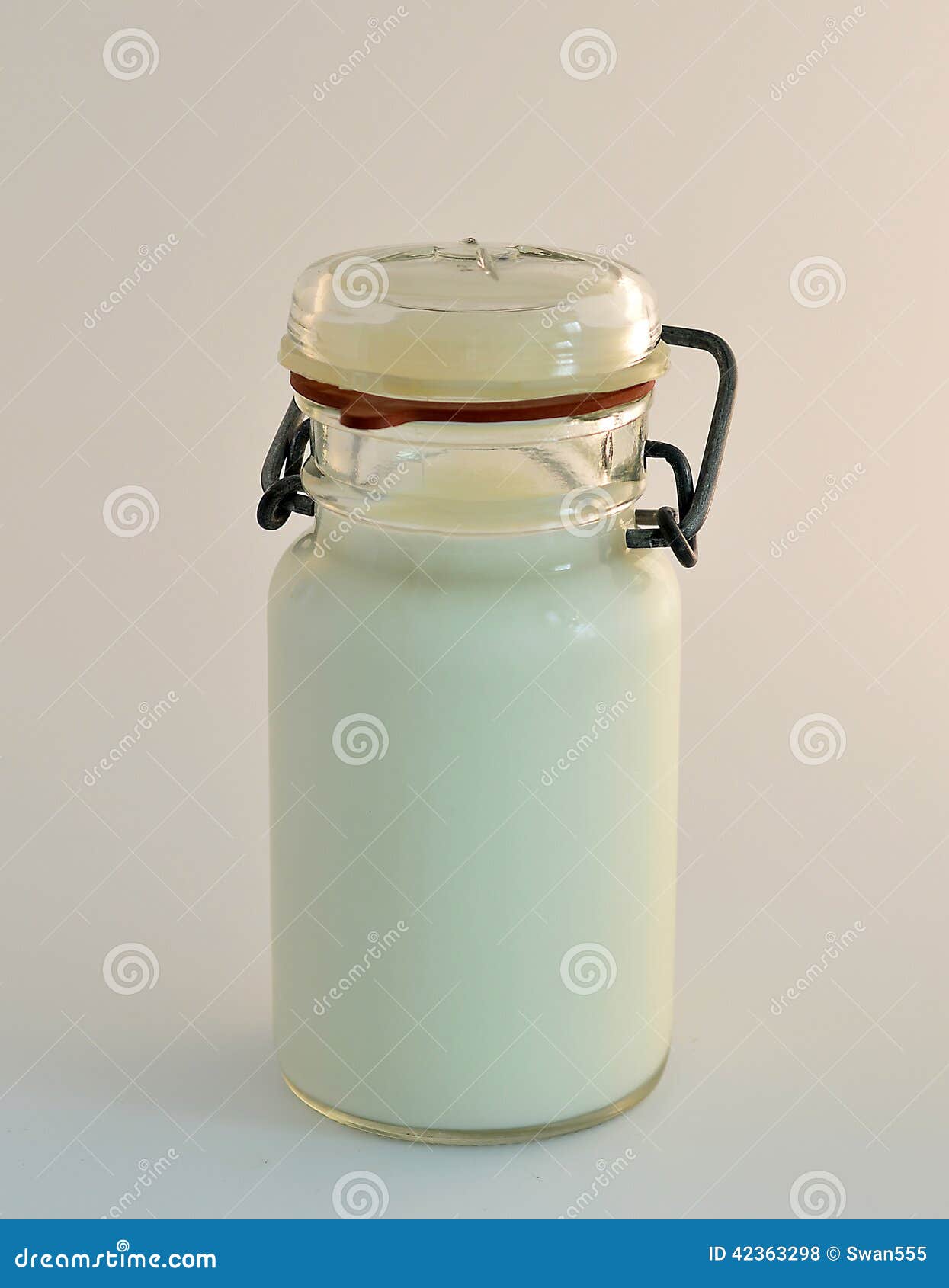 American Vintage Milk Bottle. Stock Photo - Image of ancient, antique ...