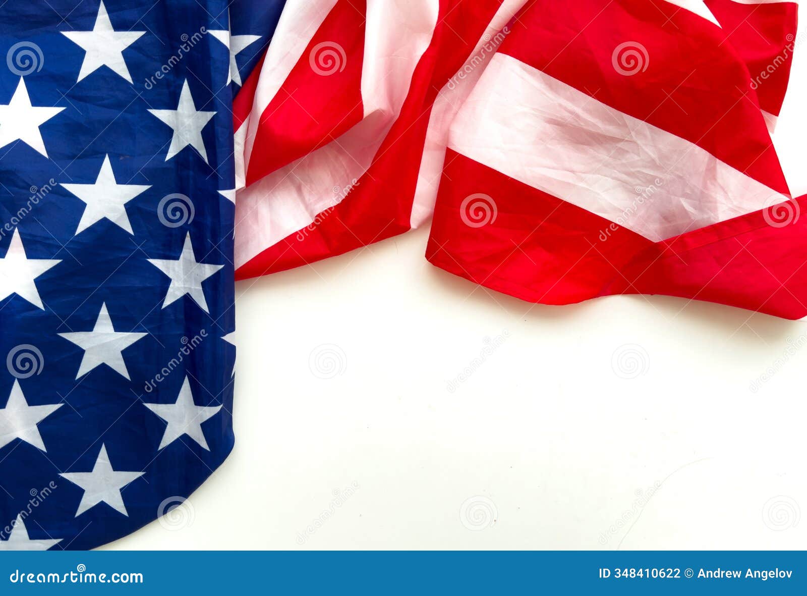 American Wave Flag Background. USA Stock Photo - Image of stripes ...