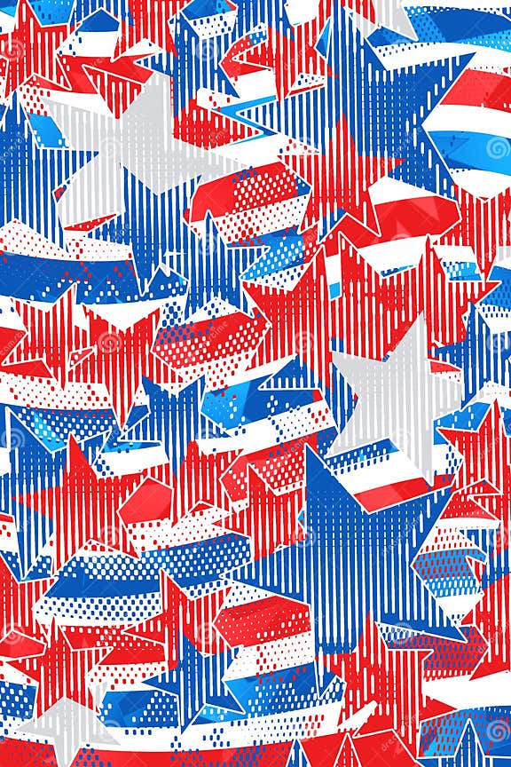 Americana pattern stock illustration. Illustration of artist - 92856933