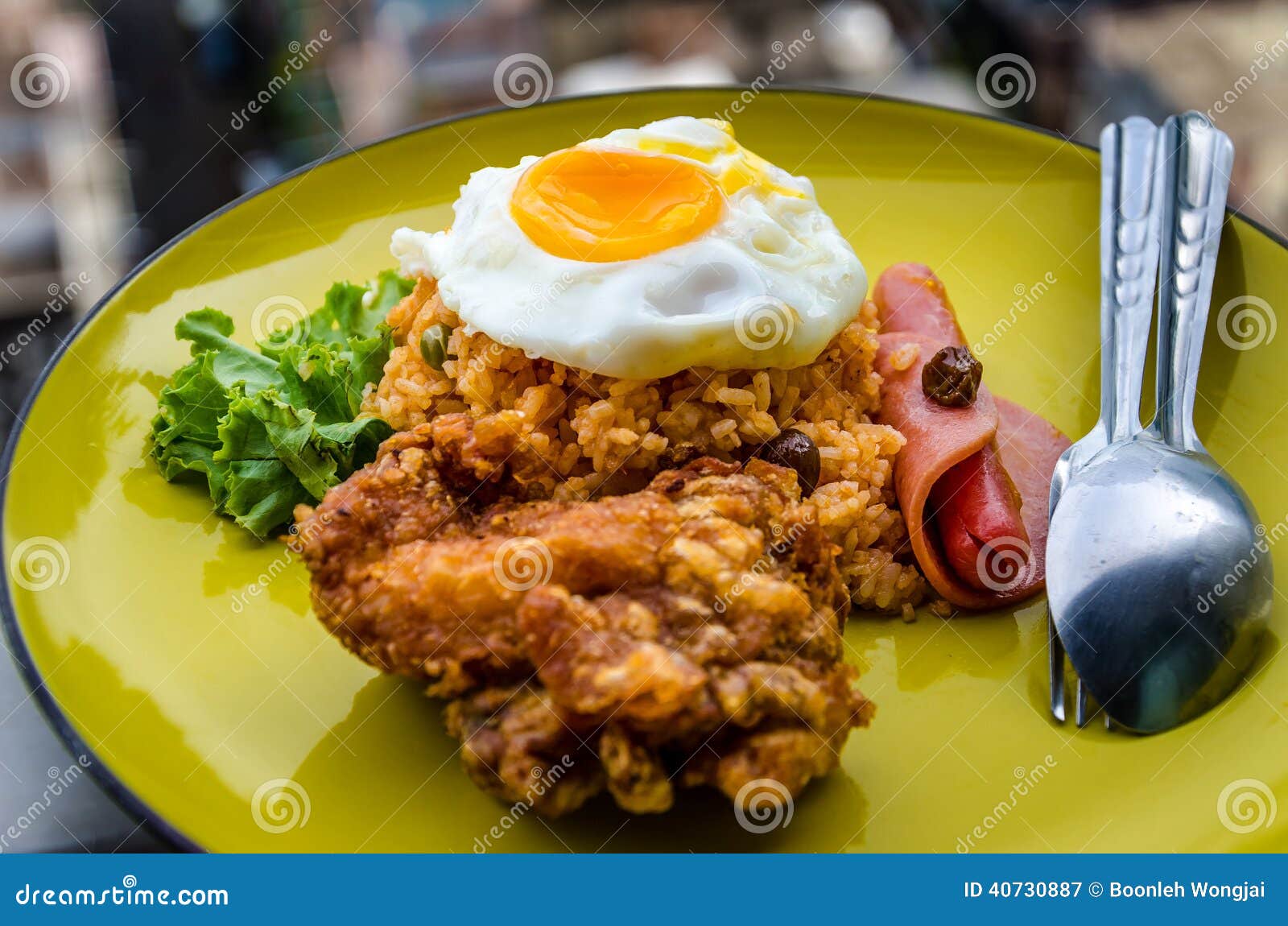Americano Fried Chicken imagem de stock. Imagem de alimento - 40730887