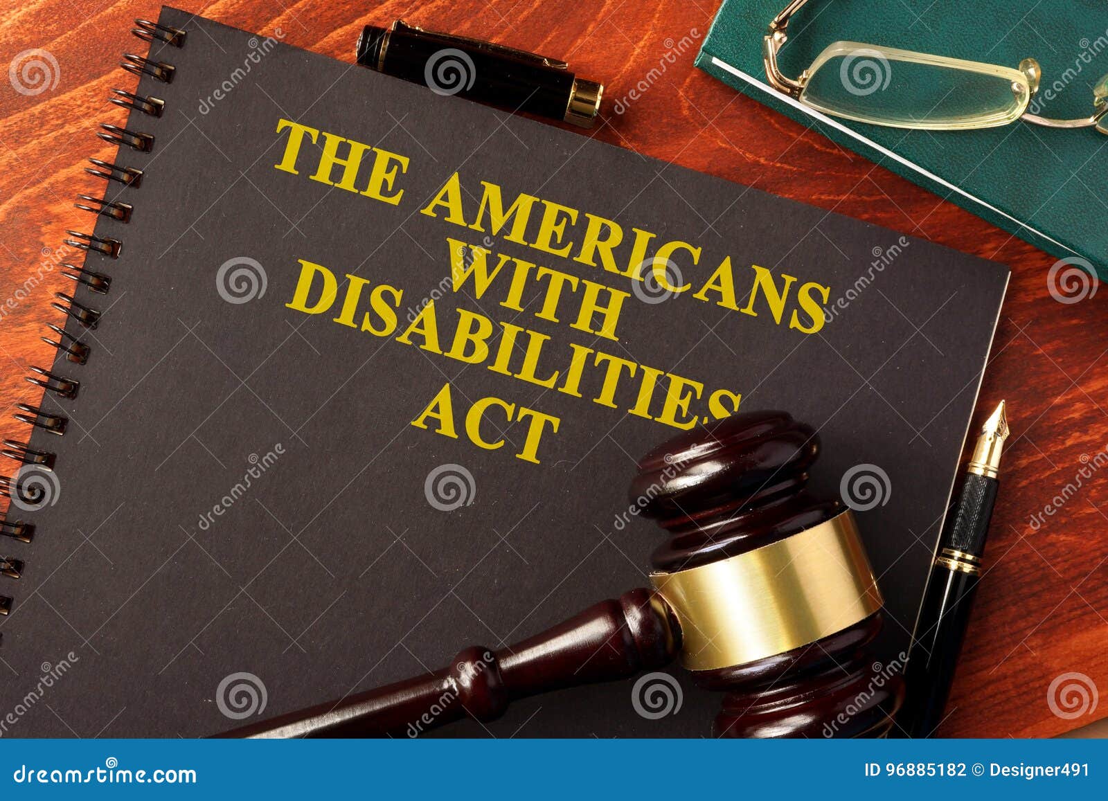 The Americans with Disabilities Act ADA. Stock Photo - Image of ...