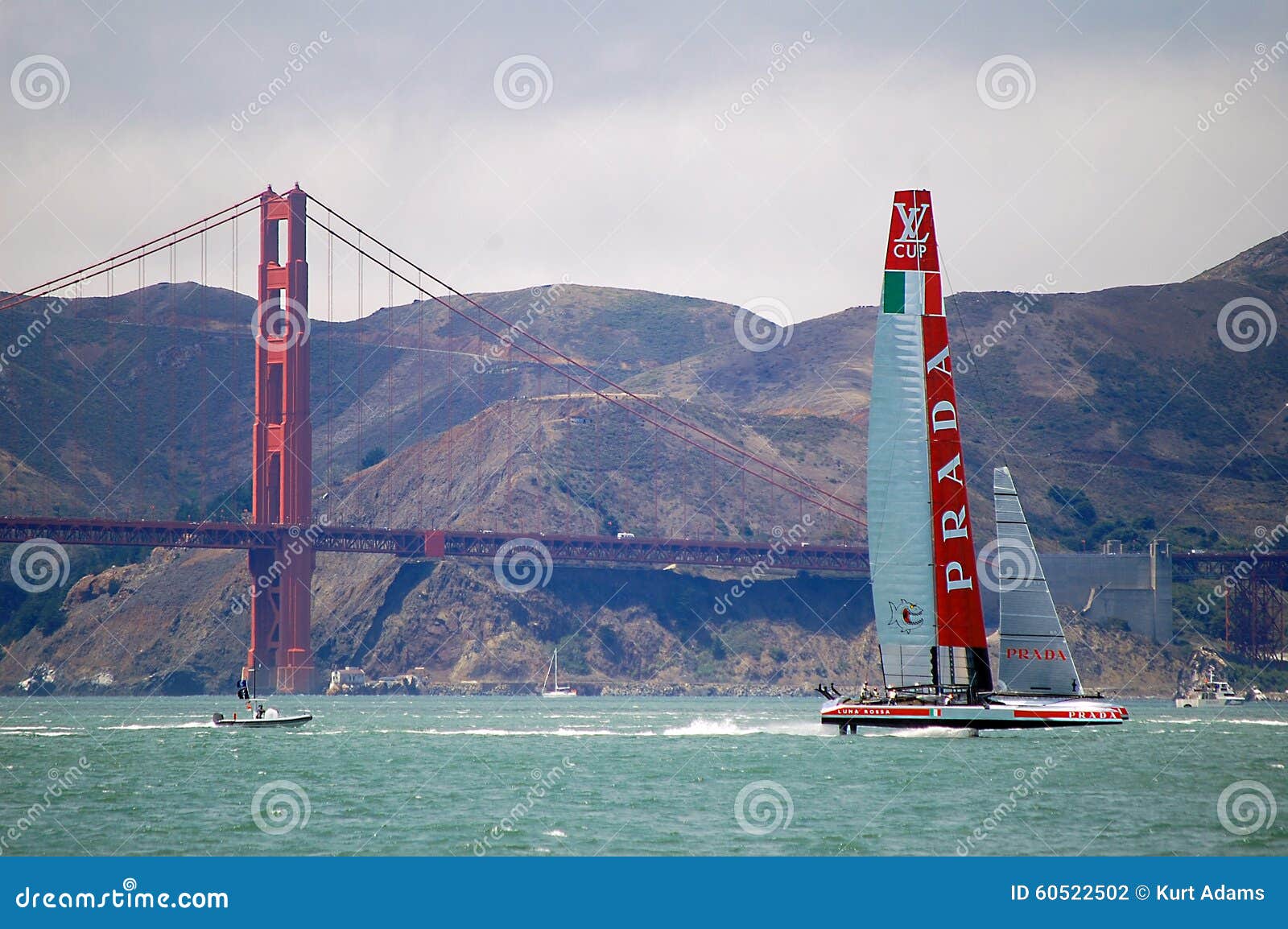 Amerika-Schalen-Segelboot-Rennen Redaktionelles Stockfotografie - Bild ...
