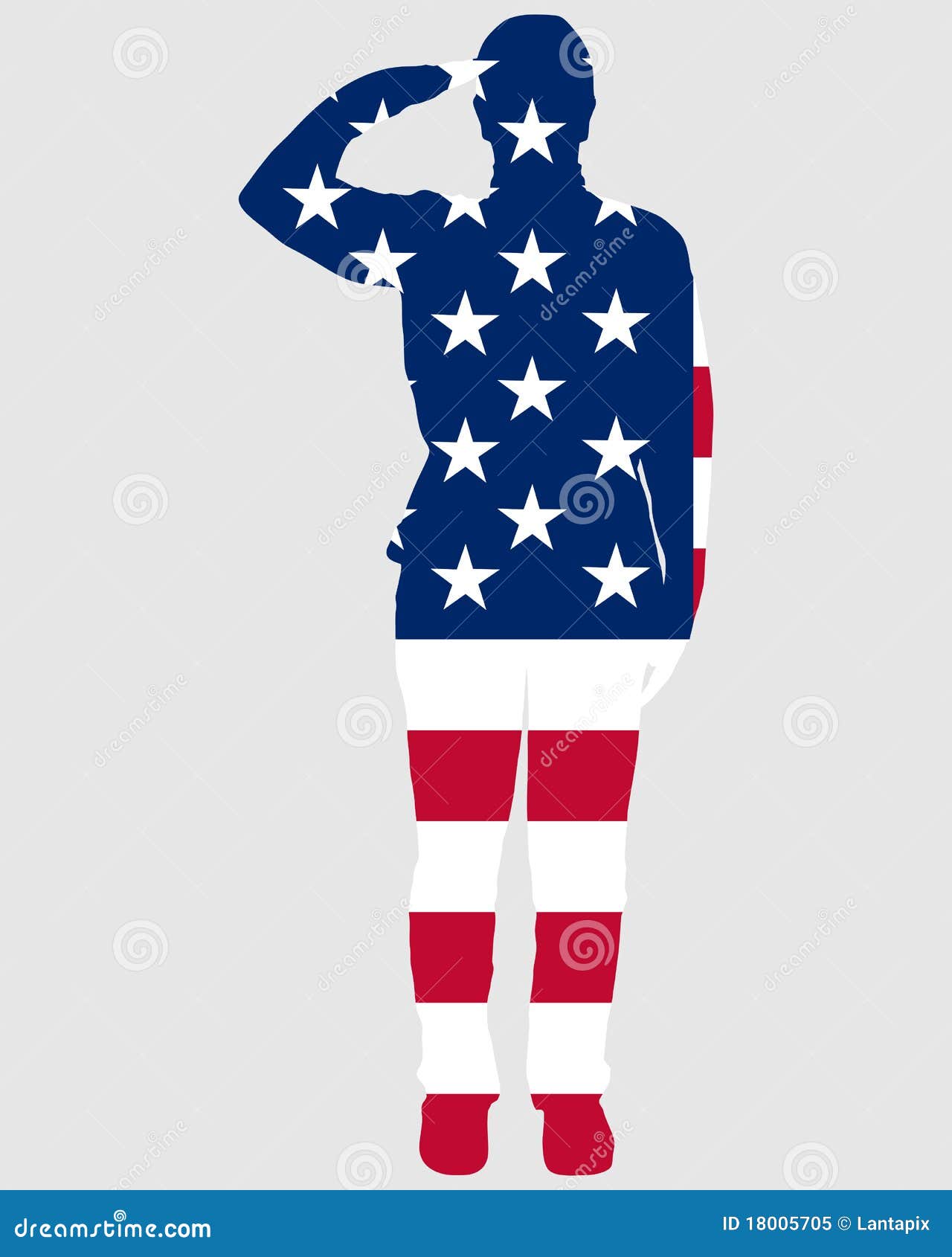 Amerikaanse Begroeting vector illustratie. Illustration of vrouw - 18005705