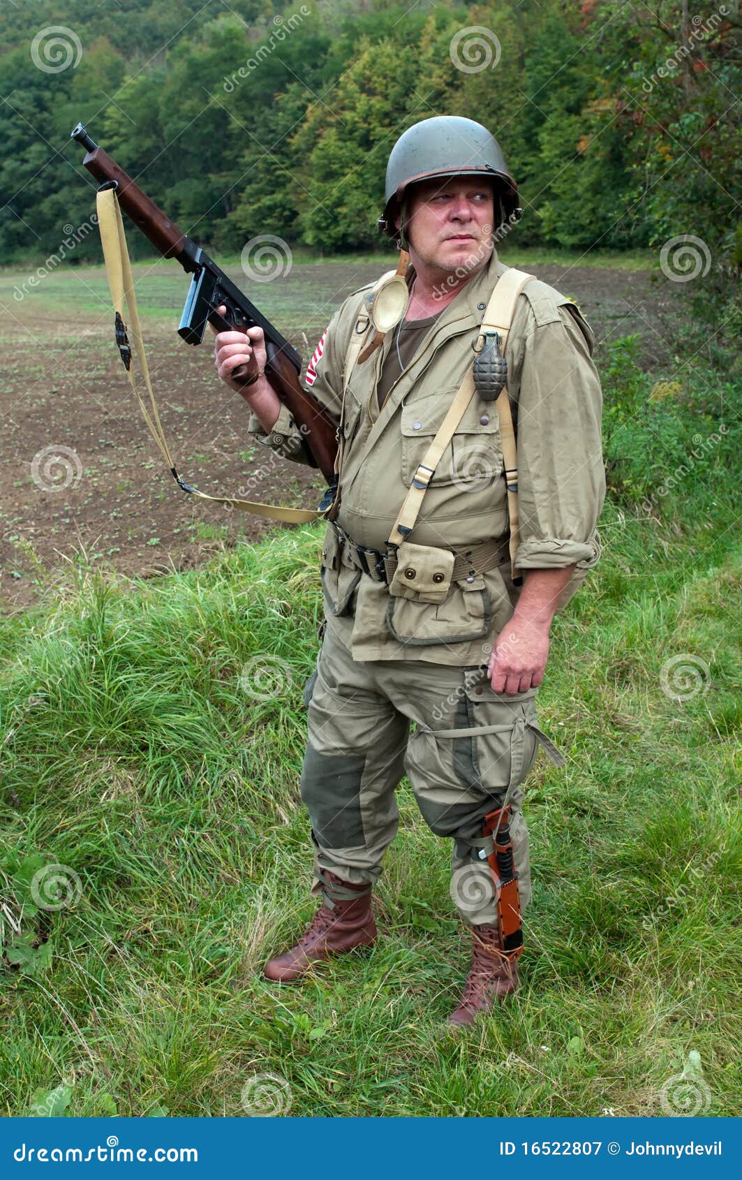 Amerikaanse Militair stock afbeelding. Image of korporaal - 16522807