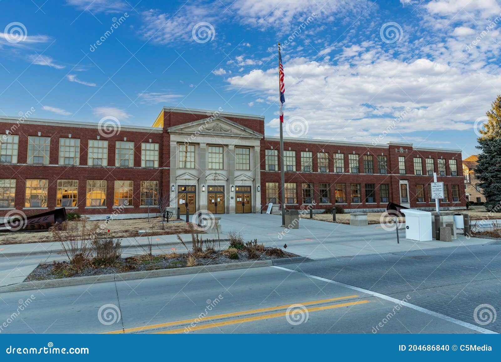 Ames City Hall editorial image. Image of landmark, democracy - 204686840