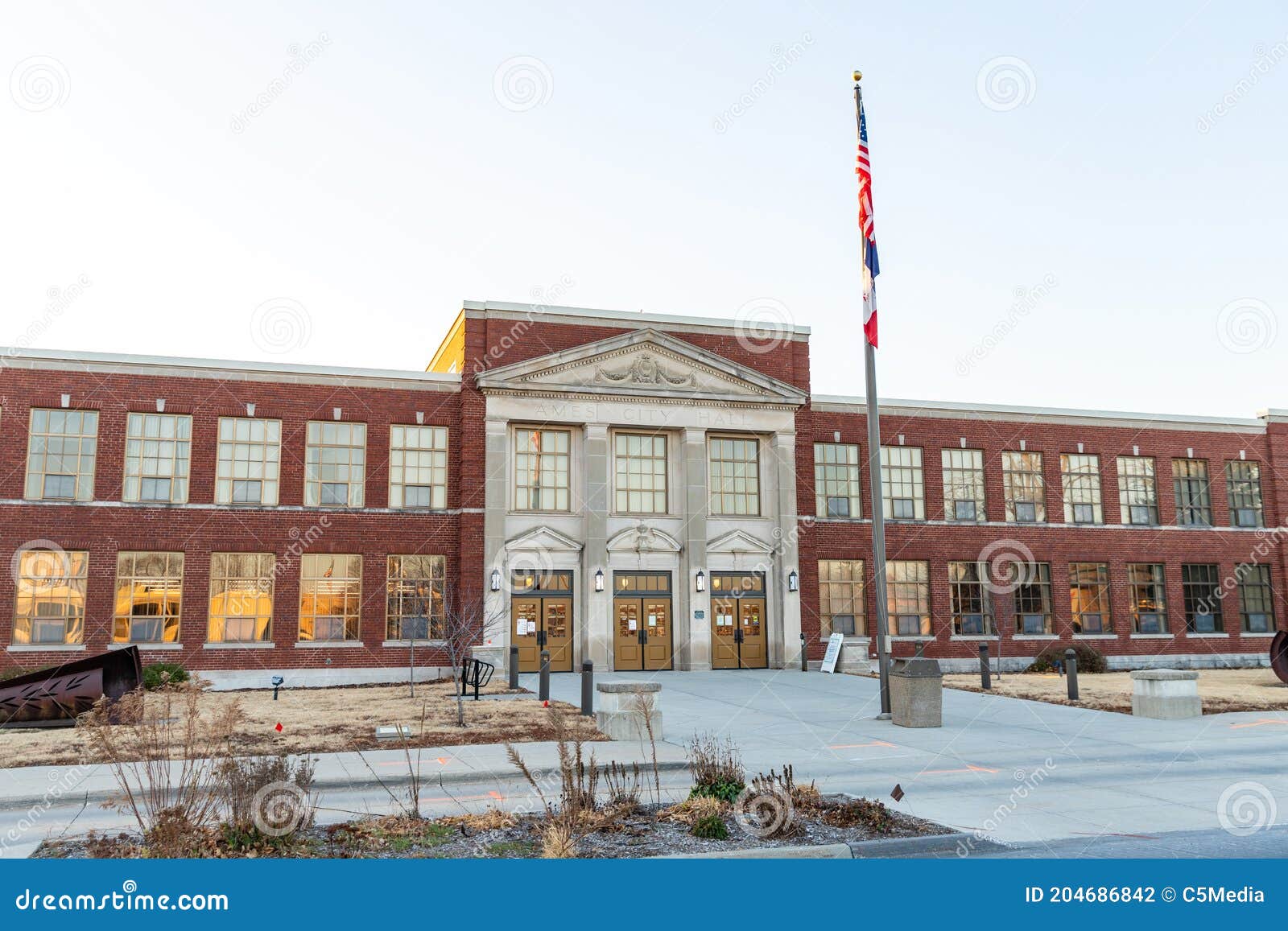 Ames City Hall editorial photography. Image of democracy - 204686842