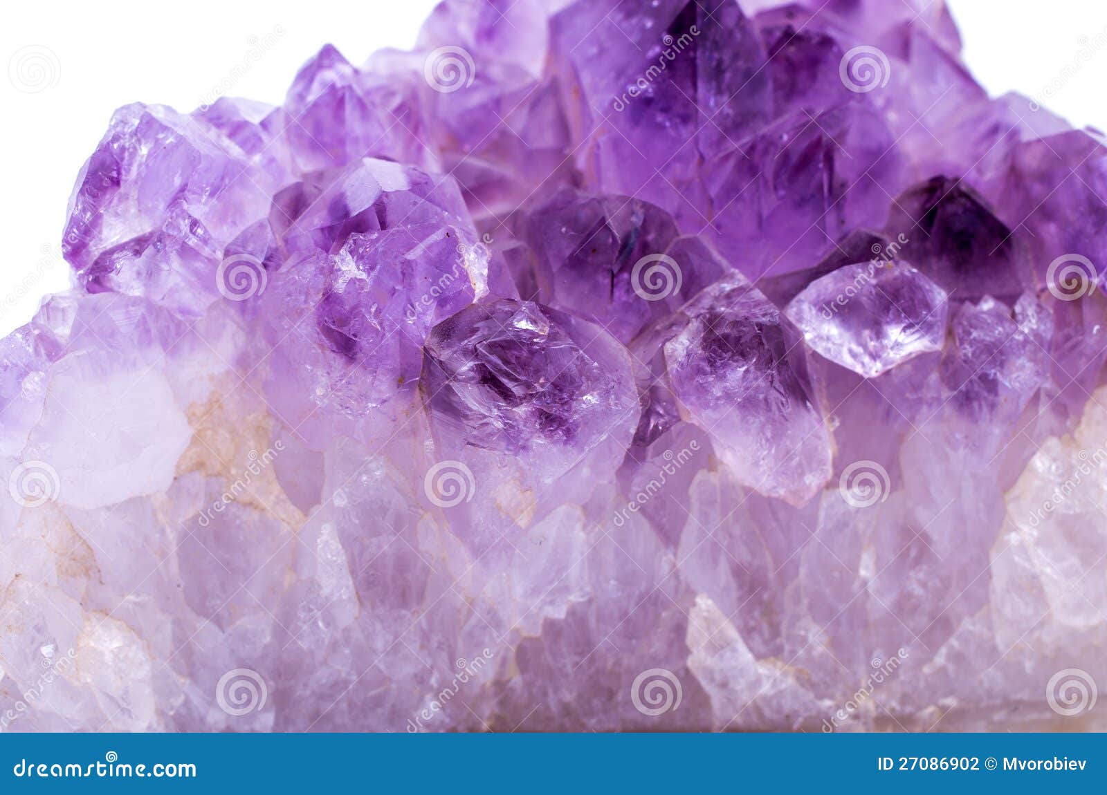 Amethyst crystal stock photo. Image of light, background - 27086902
