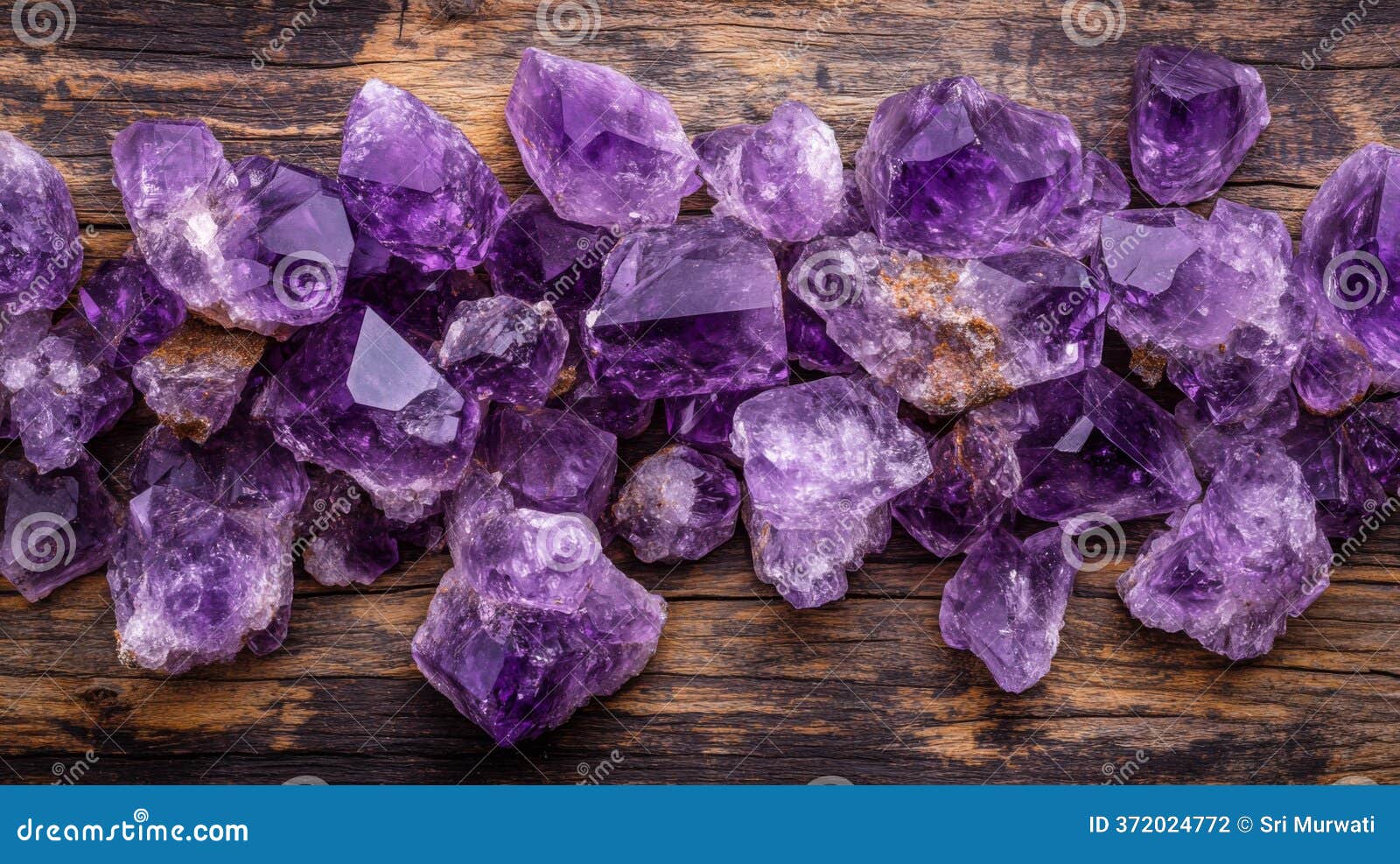 Crystal Collection Layout, Top View Still Life Alternative Medicine Or ...