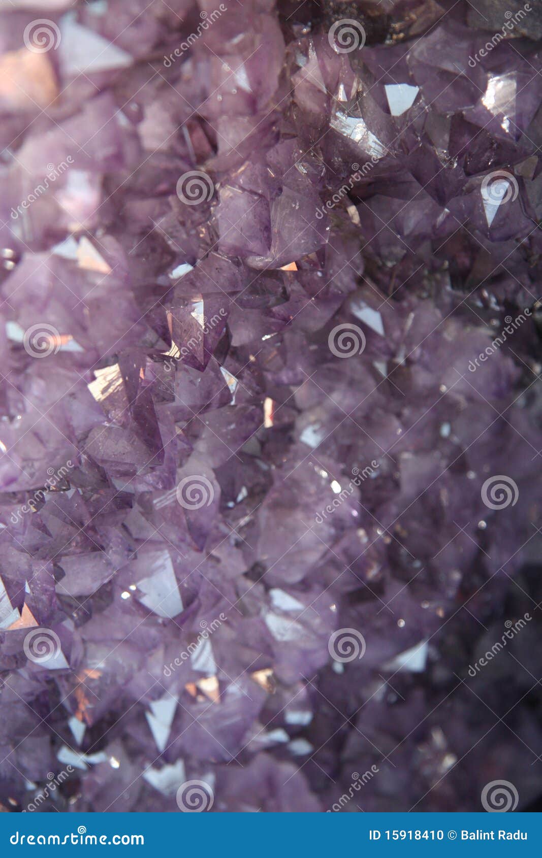 Amethyst Crystals Background Stock Photo - Image of rough, background ...