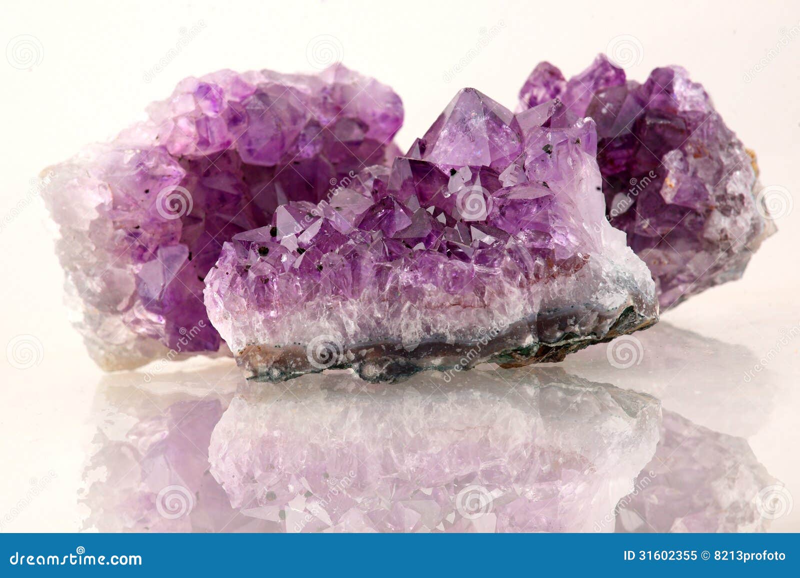 Amethyst stock image. Image of quartz, illuminated, geology - 31602355