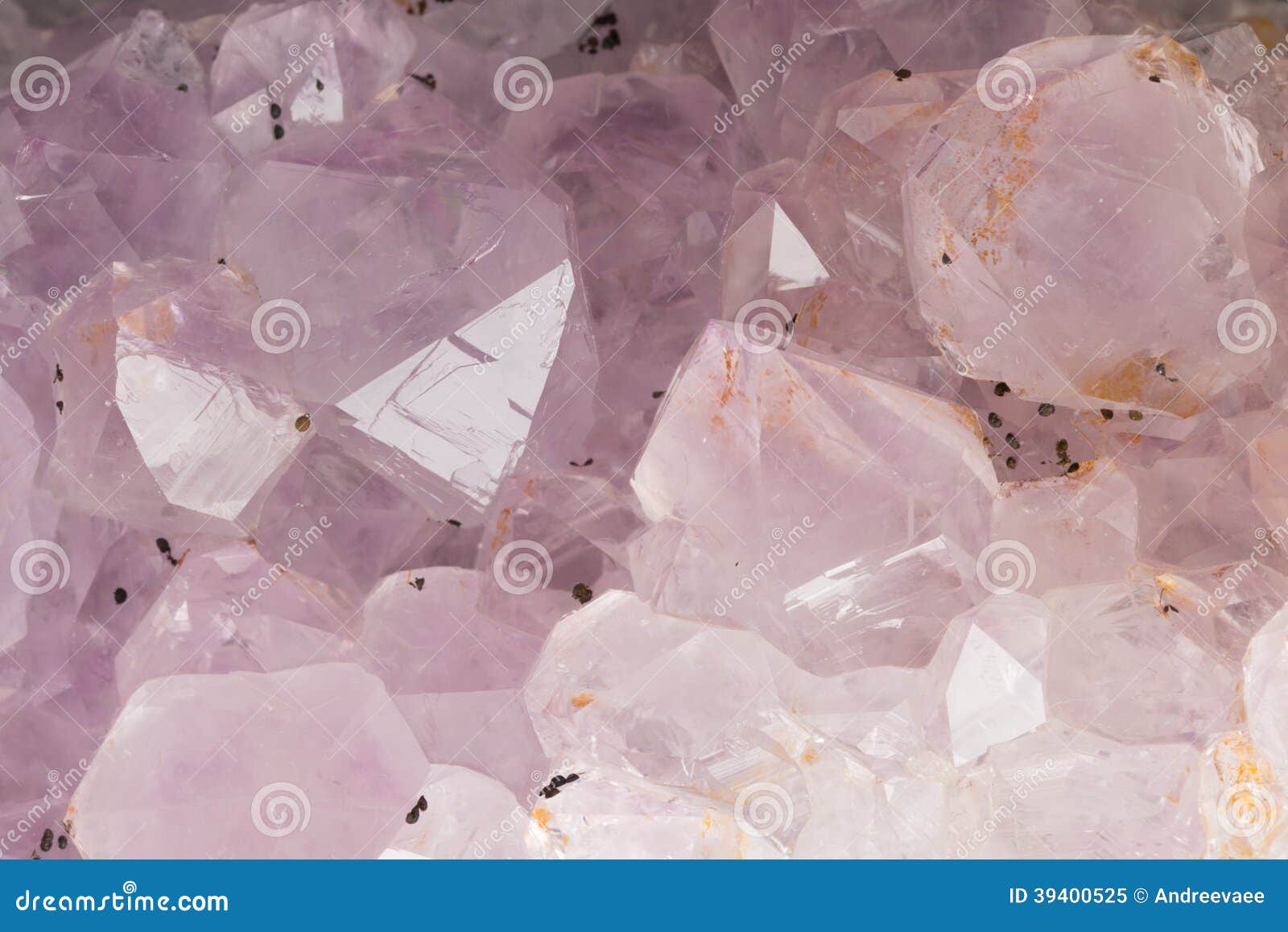 Amethyst crystals stock image. Image of inorganic, clear - 39400525