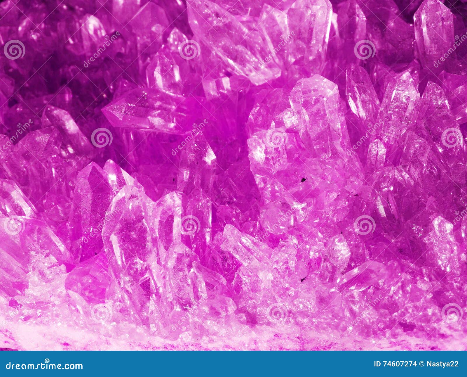 Amethyst Gem Geode Geological Crystals Stock Photo - Image of rock ...