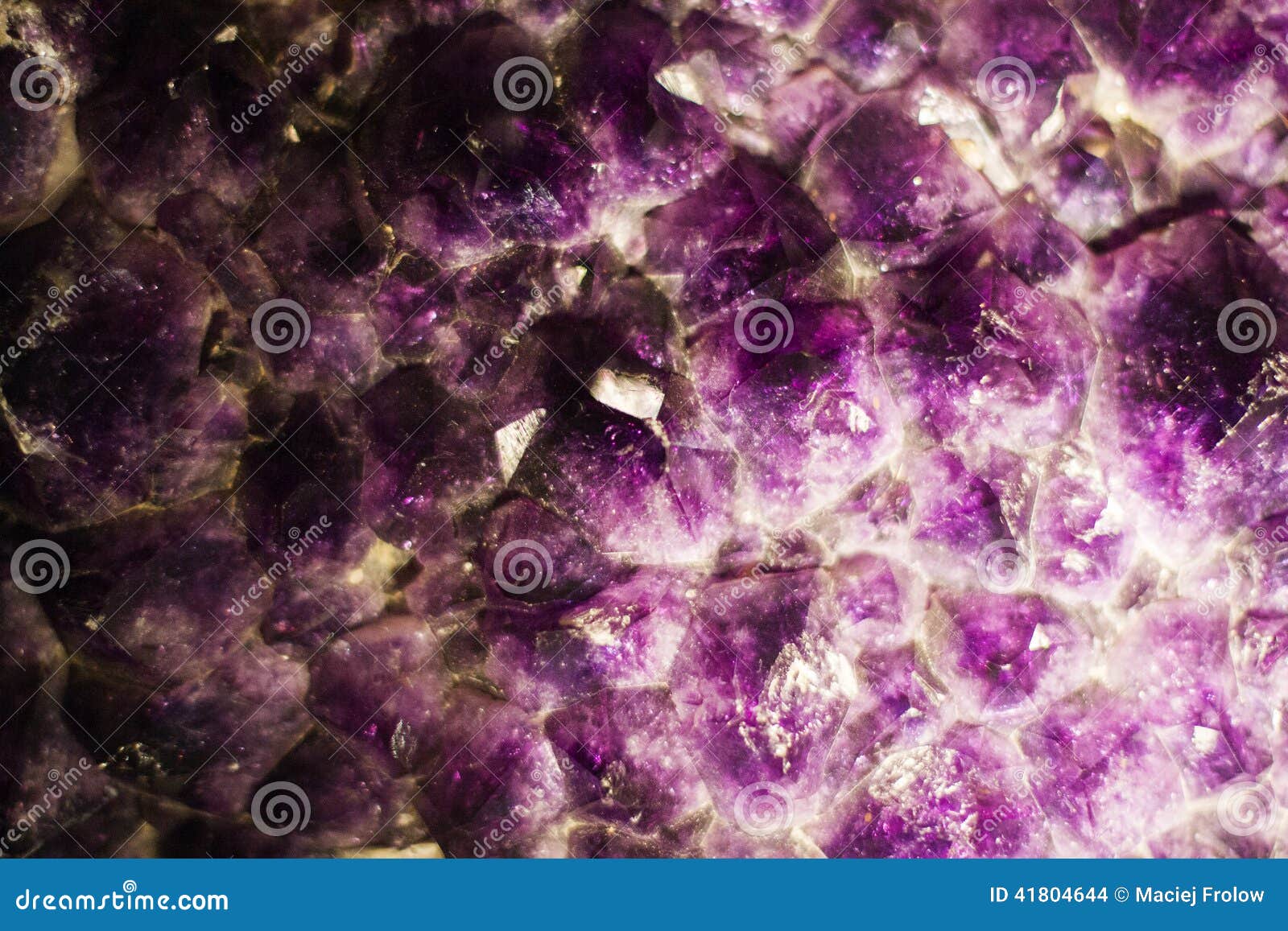 Amethyst geode stock photo. Image of mineral, brazilian - 41804644