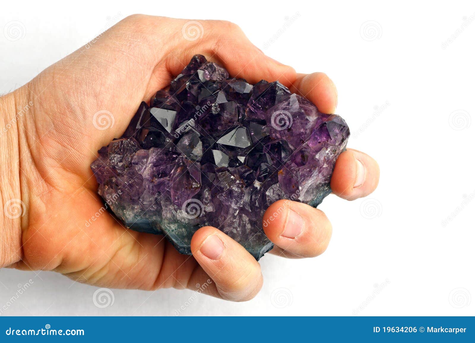 Amethyst hand stock photo. Image of deep, amethyst, crystal - 19634206