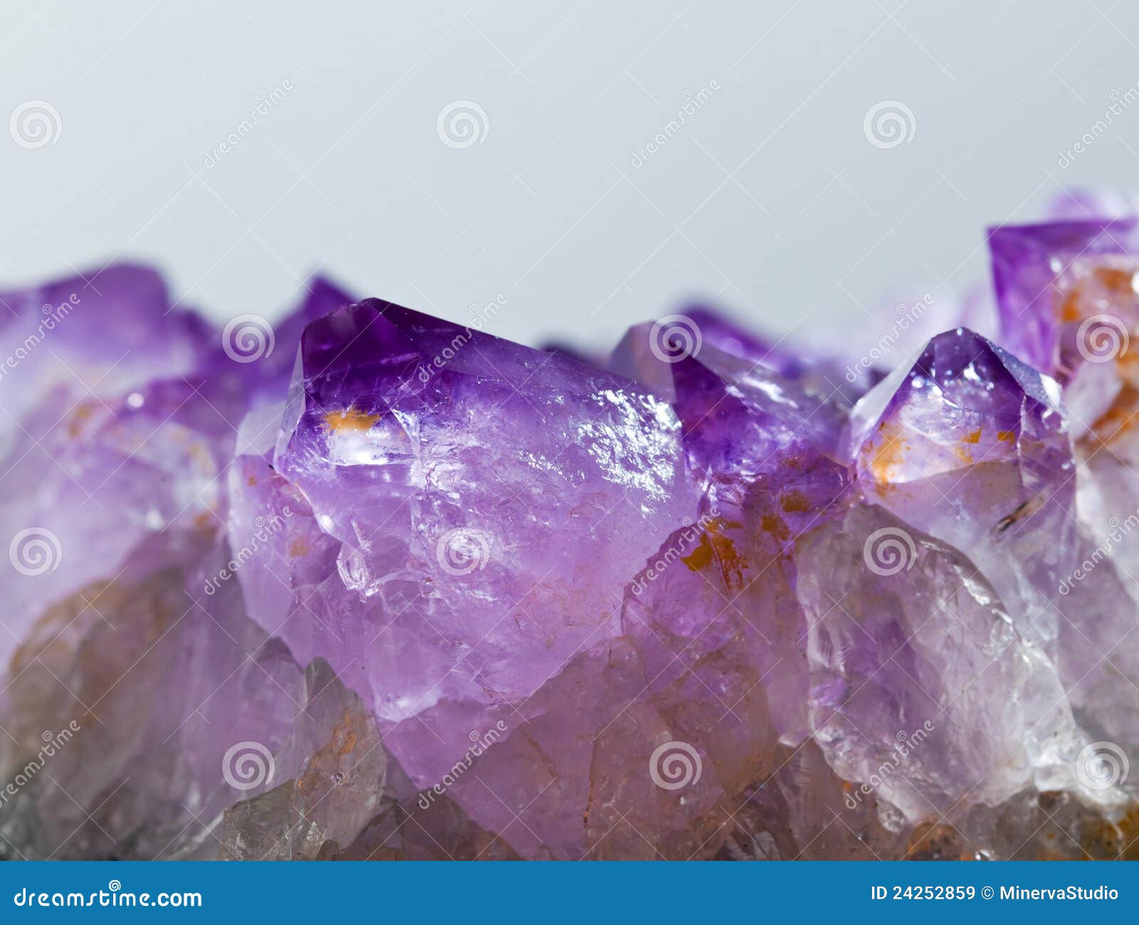 Amethyst Macro stock image. Image of silica, crystal - 24252859