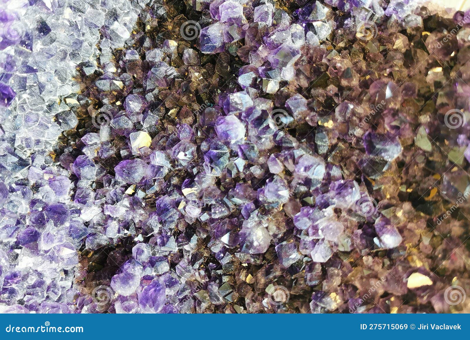 Amethyst mineral texture stock image. Image of nature - 275715069