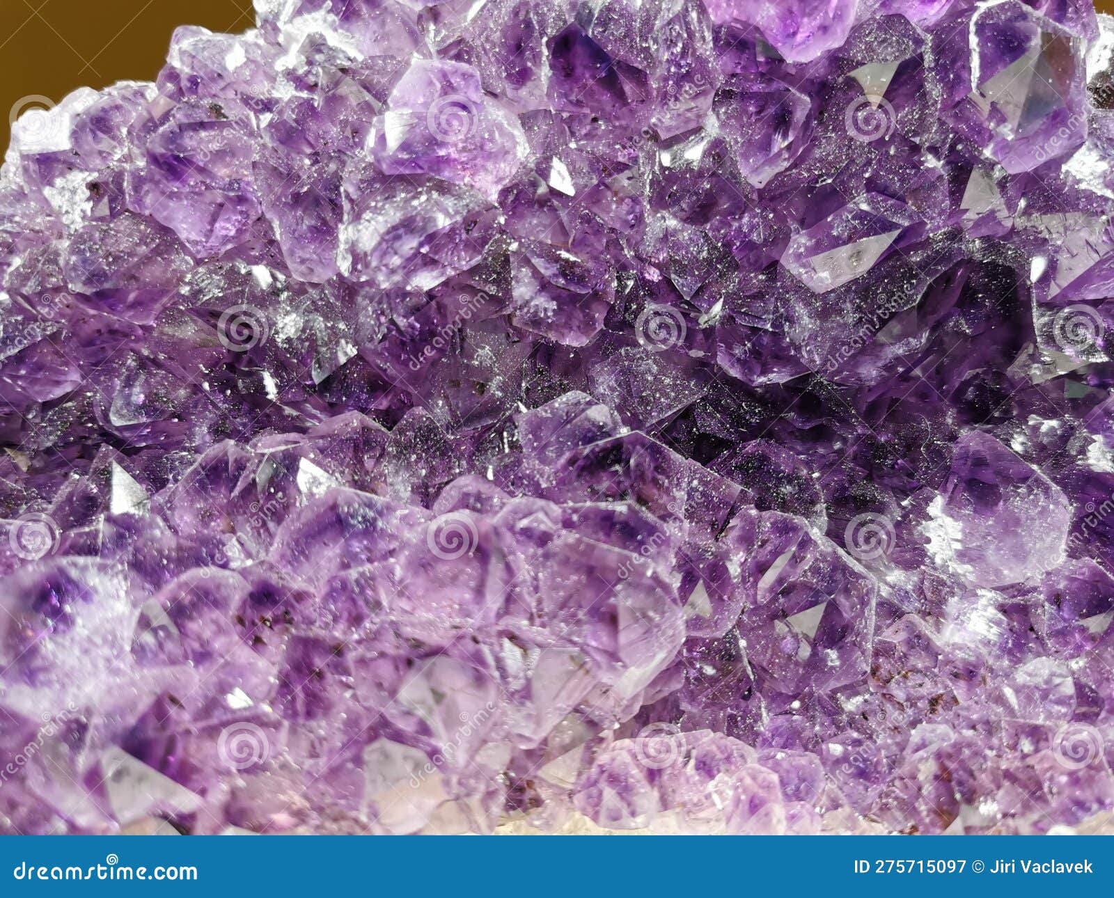 Amethyst mineral texture stock image. Image of mineralogy - 275715097