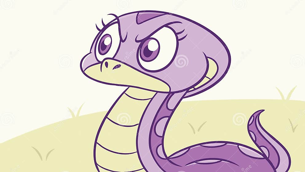 Amethystine Python Terrible Dancing Room Tree Vector Stock Vector - Illustration of vector, cute ...