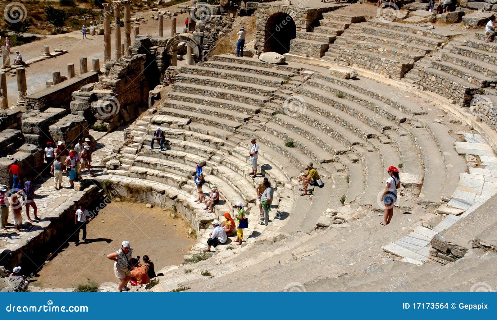 Amfitheater redactionele stock afbeelding. Image of amfitheater - 17173564