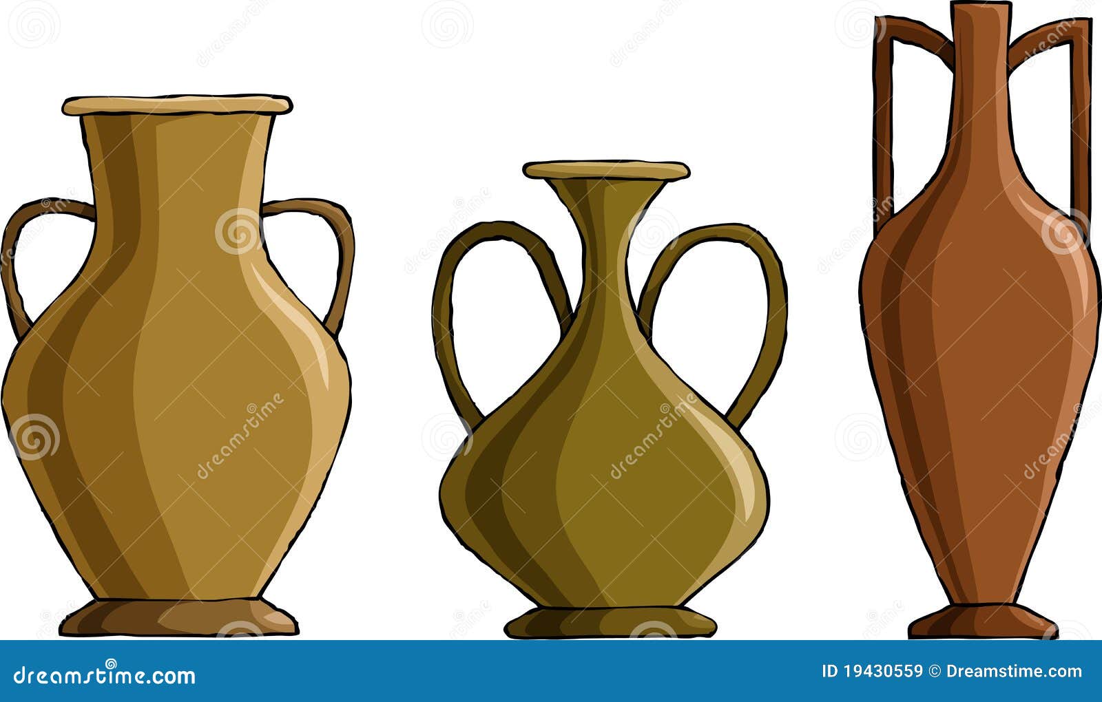 Amfora vector illustratie. Illustration of amfora, tekening - 19430559