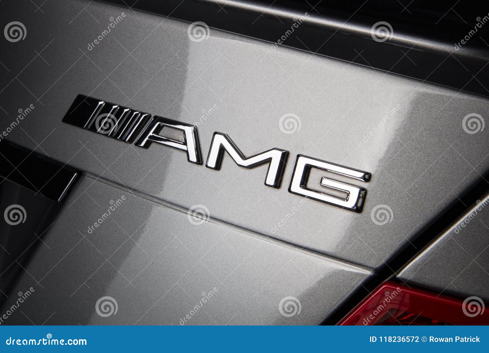 AMG Mercedes C63 Badge on Bootlid Editorial Photography - Image of ...
