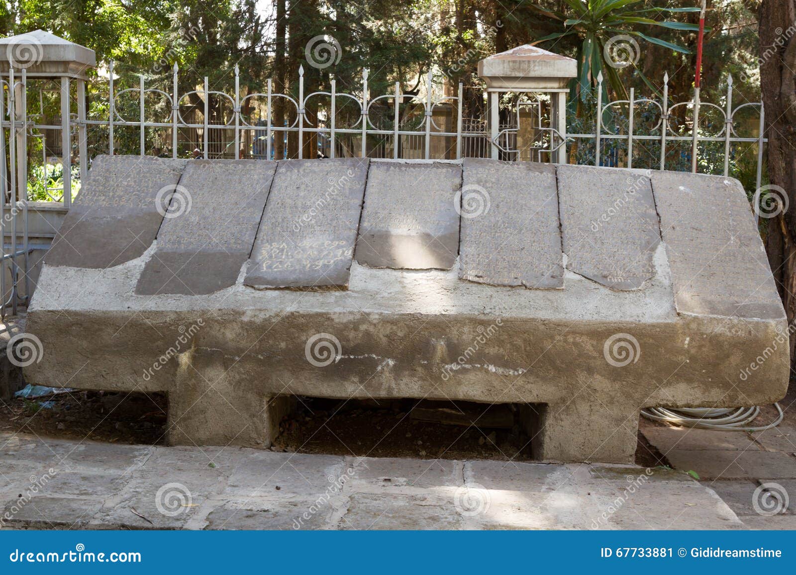 Amharic stone tablet stock image. Image of addis, inscription - 67733881