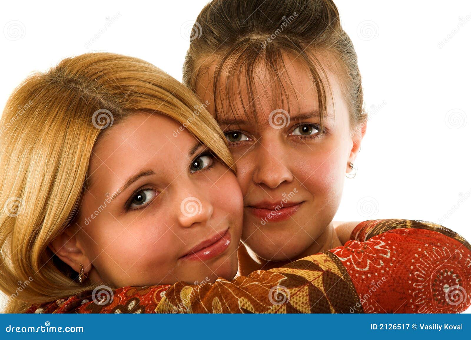 Amiche immagine stock. Immagine di amicizia, mani, carino - 2126517