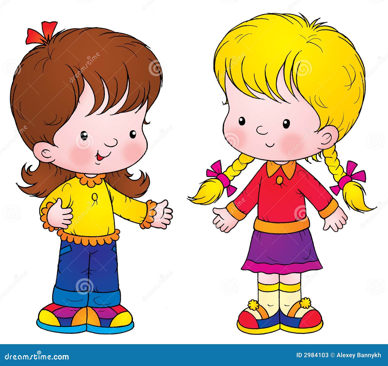 Amie illustration stock. Illustration du enfance, chéris - 2984103