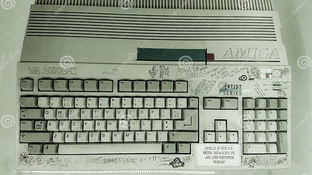 Amiga 2000 computer editorial stock photo. Image of 2000 - 135097553