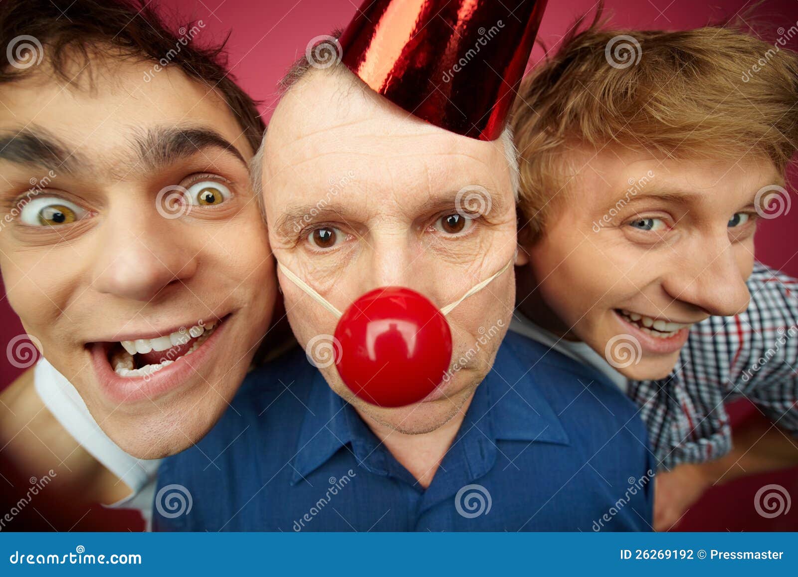 Amigos locos foto de archivo. Imagen de retrato, excitado - 26269192