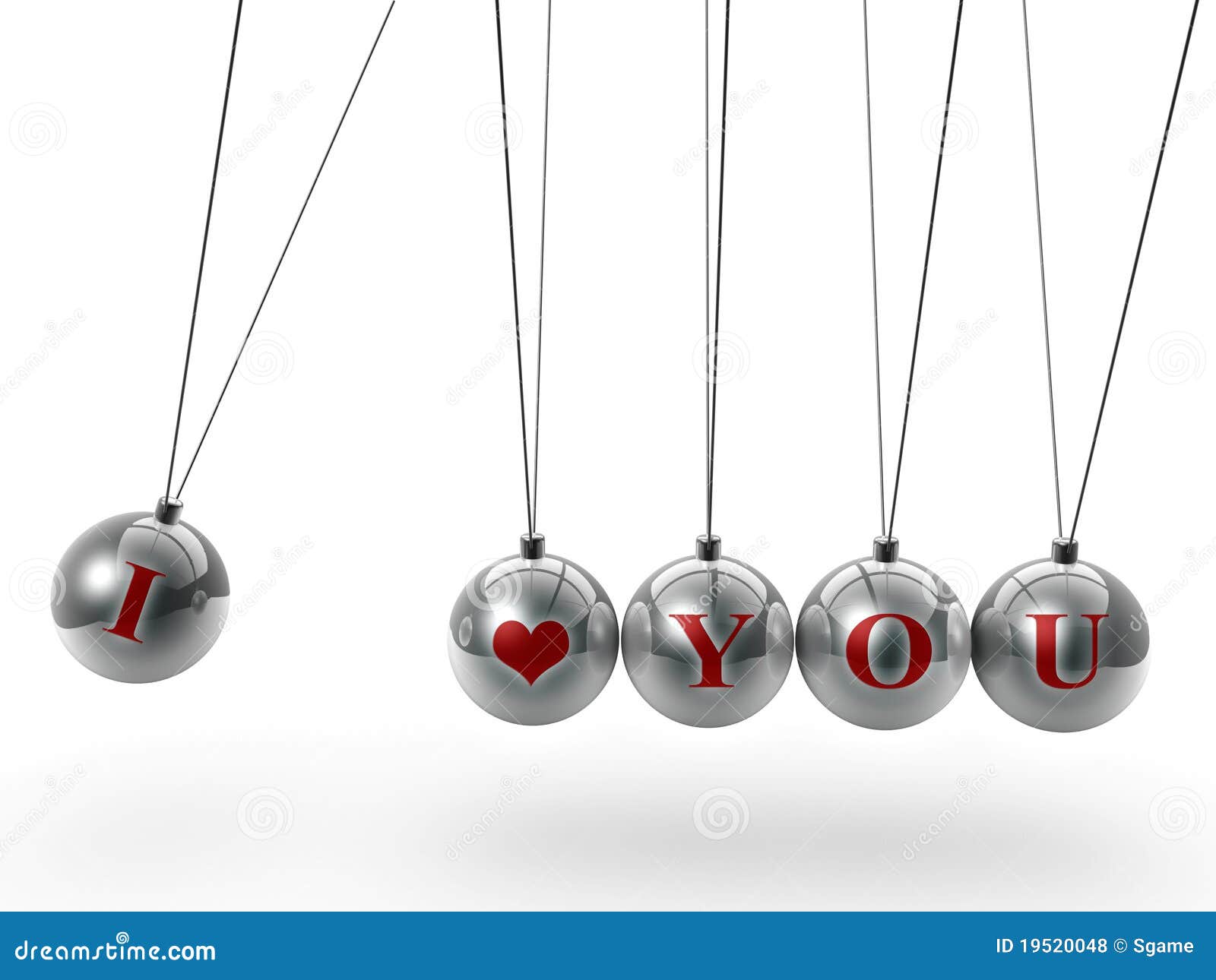 Amilo Simbolo Sulla Culla Del Newton Illustrazione di Stock ...