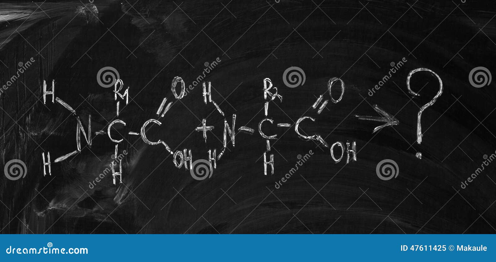 Amino acid s formula stock illustration. Illustration of science - 47611425