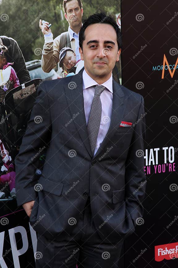 Amir Talai arrives at the editorial photo. Image of angeles - 25283921
