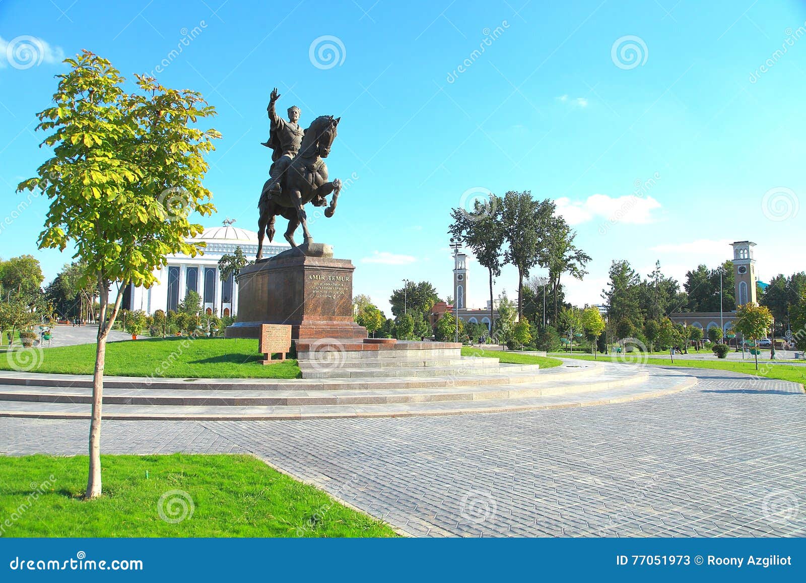 Amir Temur immagine stock. Immagine di giorno, turismo - 77051973