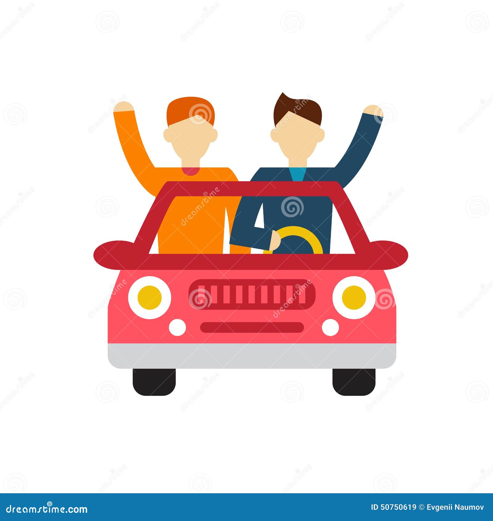 Amis Et Icône De Relations Amicales Illustration de Vecteur ...