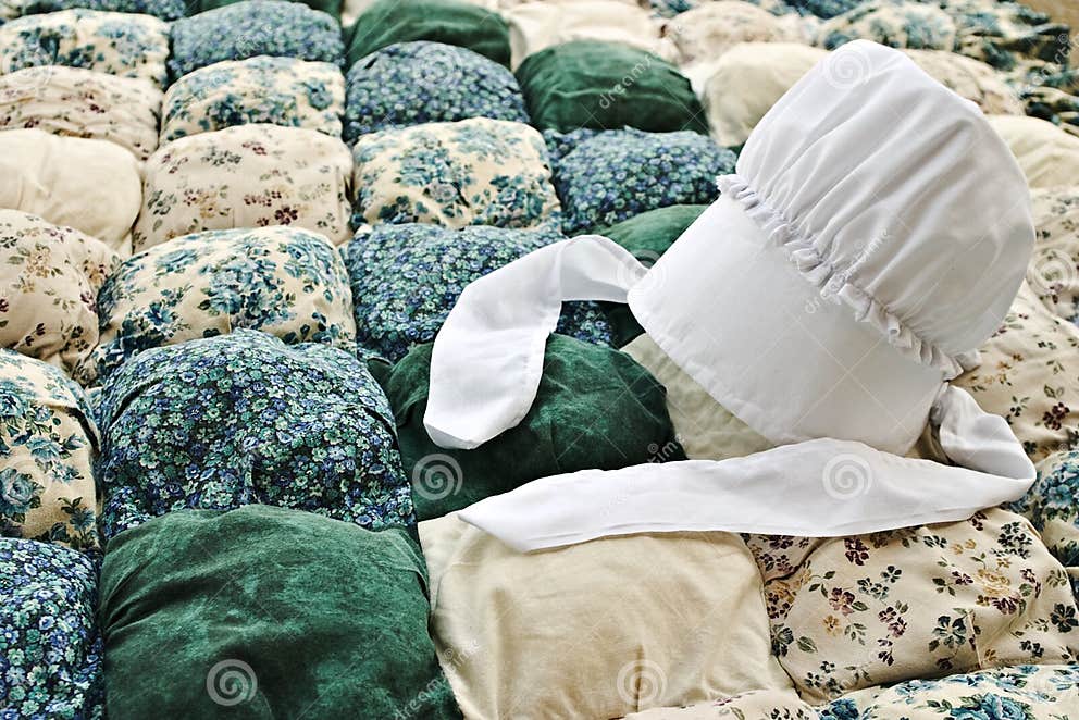 Amish Bonnet stock image. Image of fashion, amish, sunbonnet - 8764077