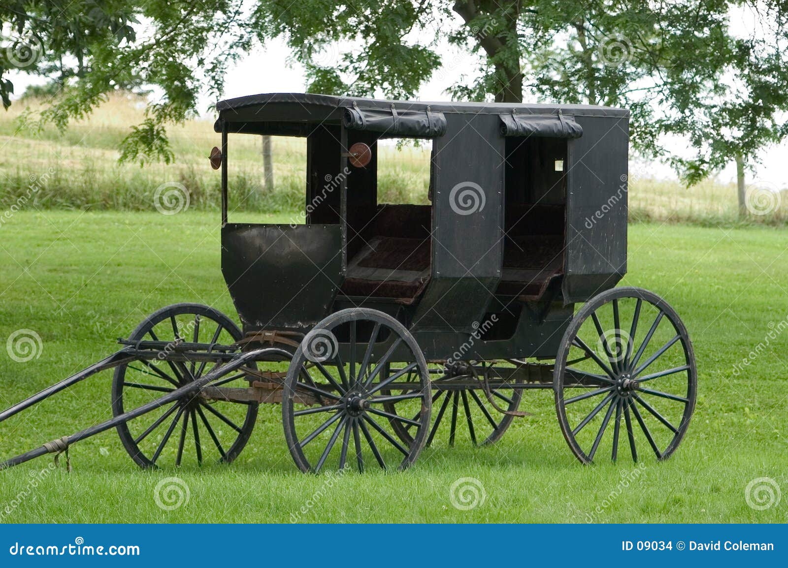 Amish Buggy stock photo. Image of spokes, hitch, farm, wagon - 9034