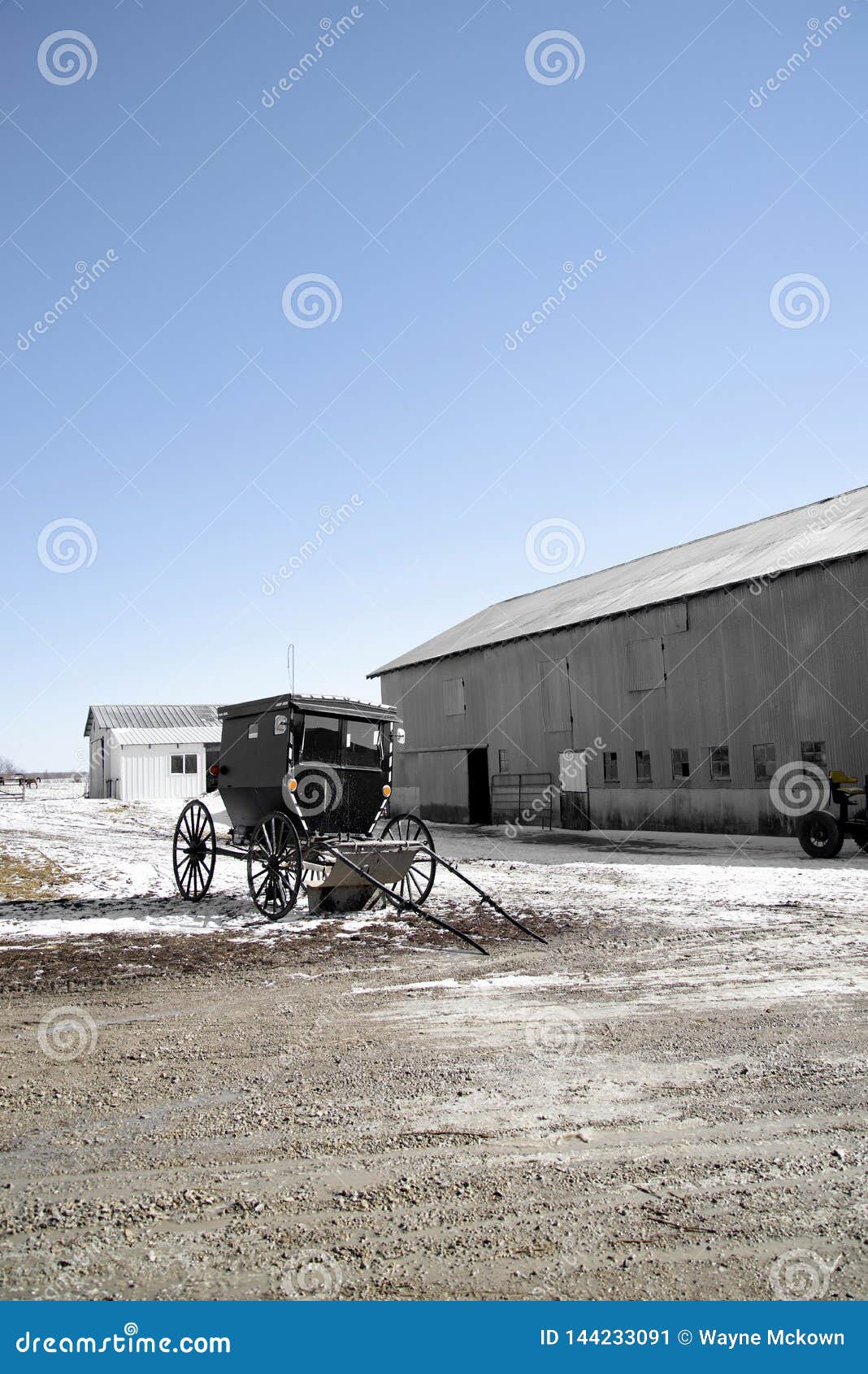 Amish buggy stock image. Image of german, culture, conservative - 144233091