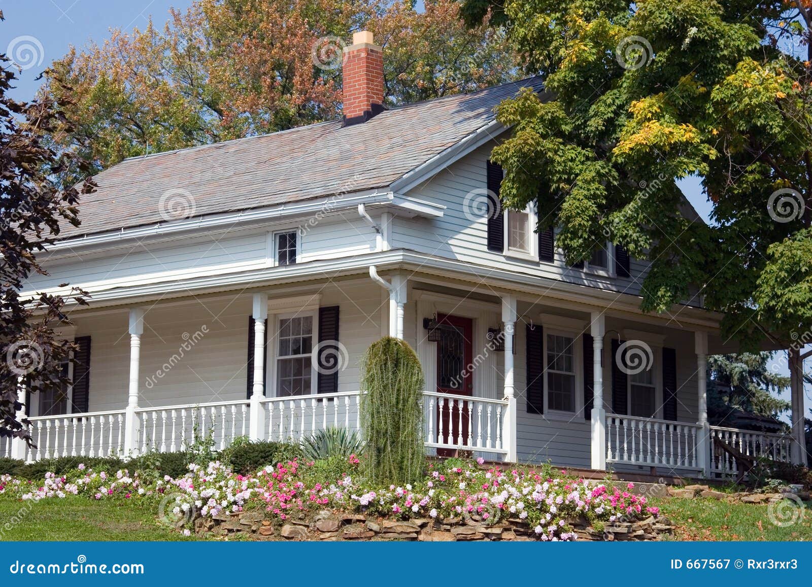 Amish Century Farmhouse stock image. Image of outdoor, ancient - 667567