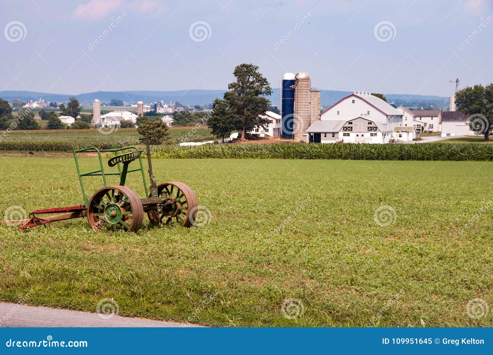 Amish Farm Equipment in Field 5 Editorial Image - Image of country ...
