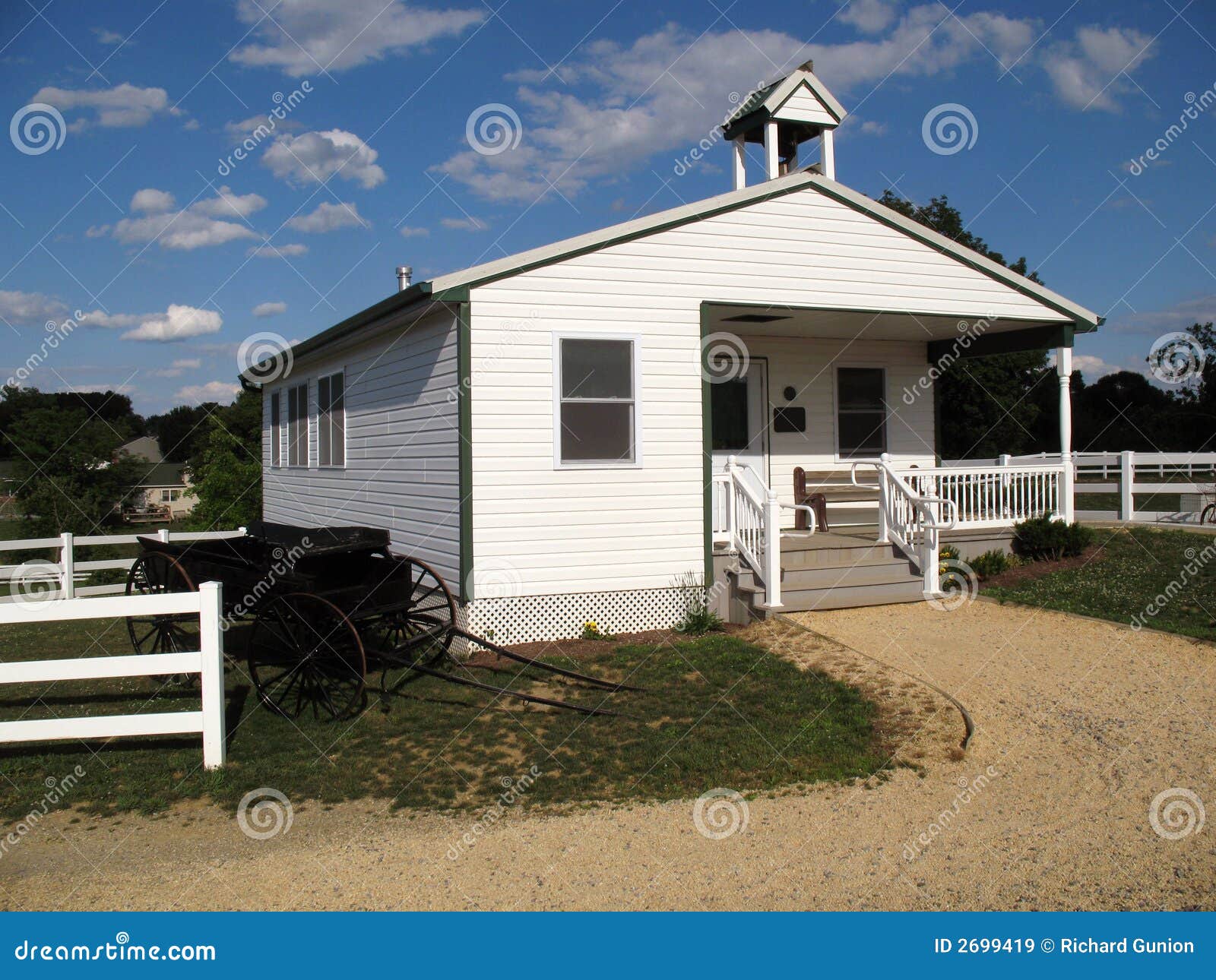 Amish School House stock image. Image of house, amish - 2699419