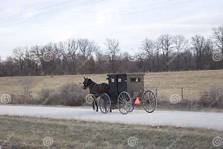 Amish Transportation stock image. Image of christianity - 53953